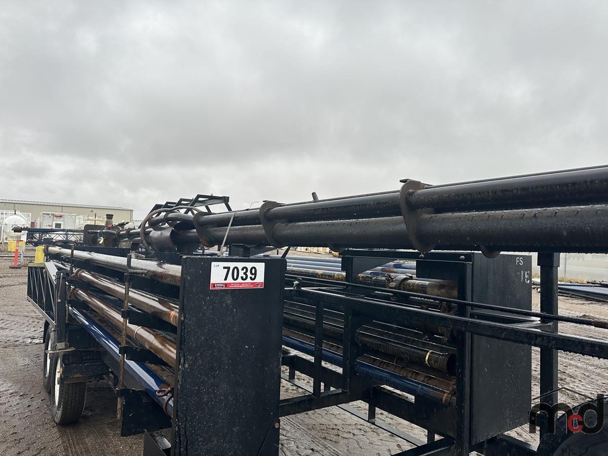 2012 Alberta Flares 40' T/A Flare Stack Trailer