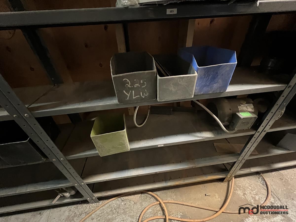 (6) 4' Steel Shelving Units