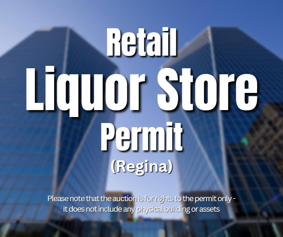 Retail Liquor Permit - Regina SK