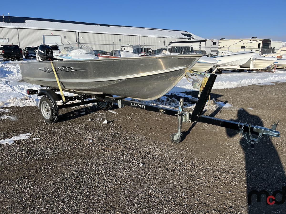 2010 Lund Boat w/ 4HB MCRC Motor & Trailer
