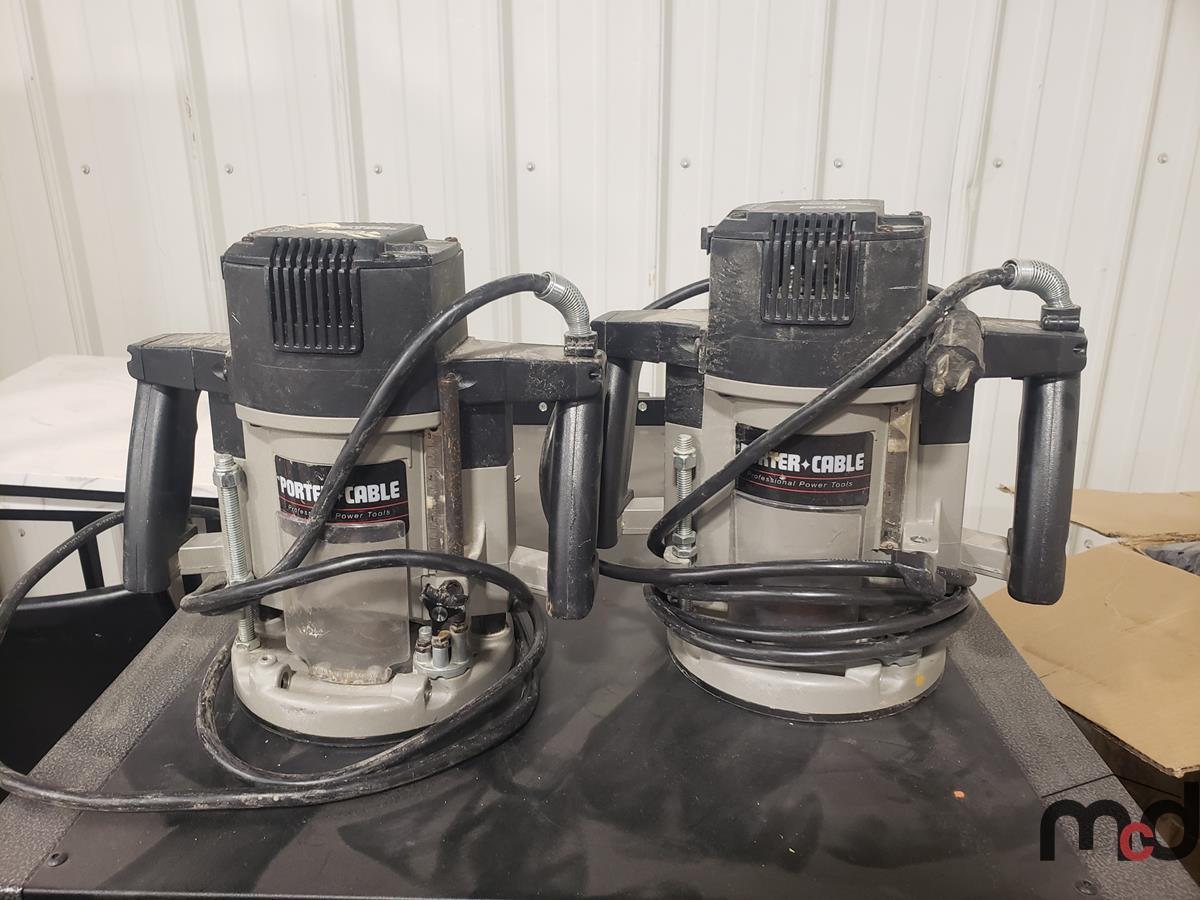 (2) Porter Cable Routers