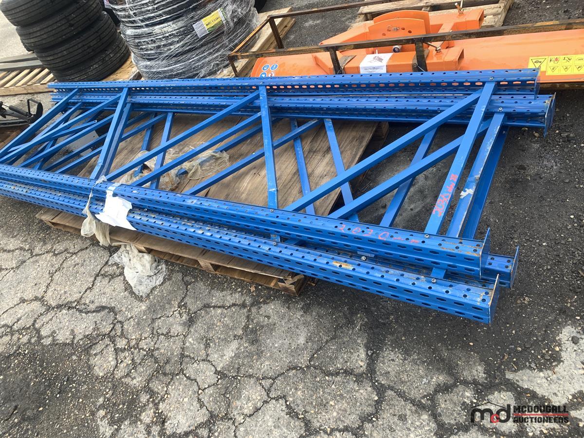 (4) Pallet Racking Up-Rights