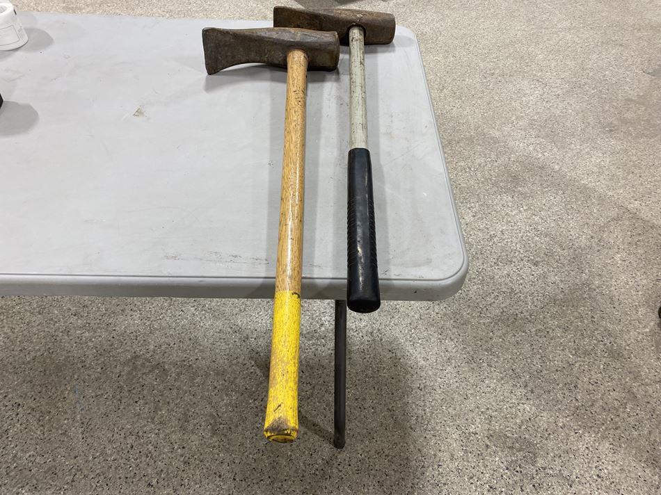 (2) Pick/ Sledge Tools