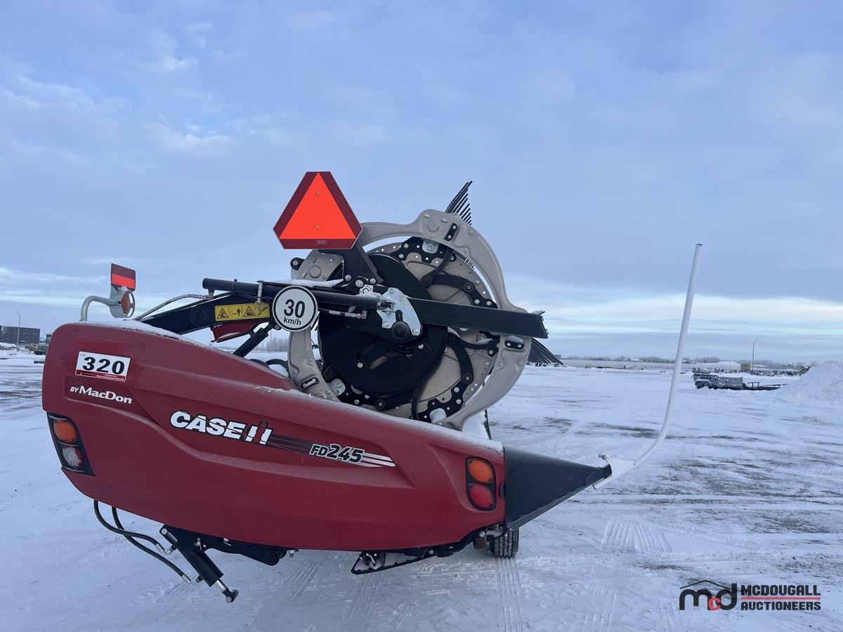 INSURANCE SALVAGE: 2024 MacDon FD245 Flex Draper Header