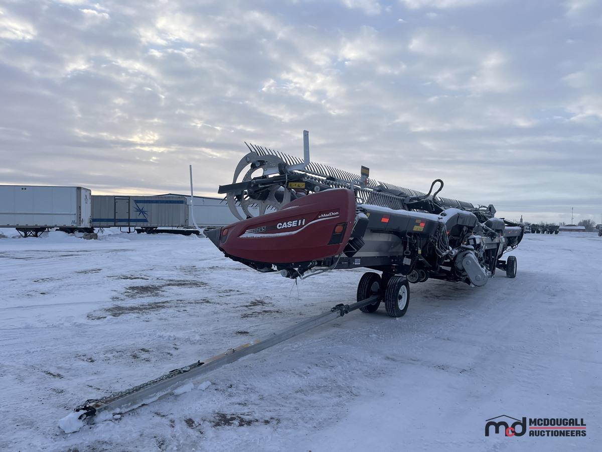 INSURANCE SALVAGE: 2024 MacDon FD245 Flex Draper Header