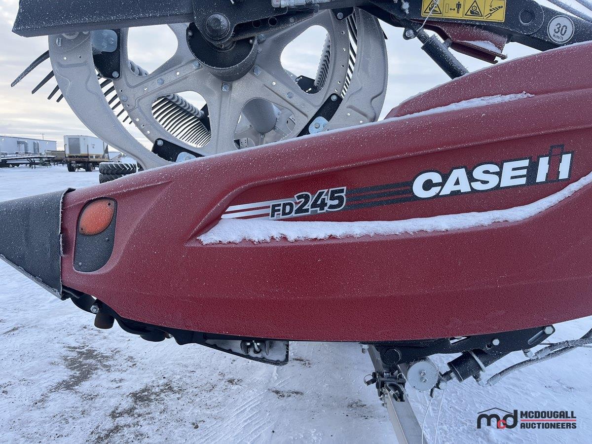 INSURANCE SALVAGE: 2024 MacDon FD245 Flex Draper Header