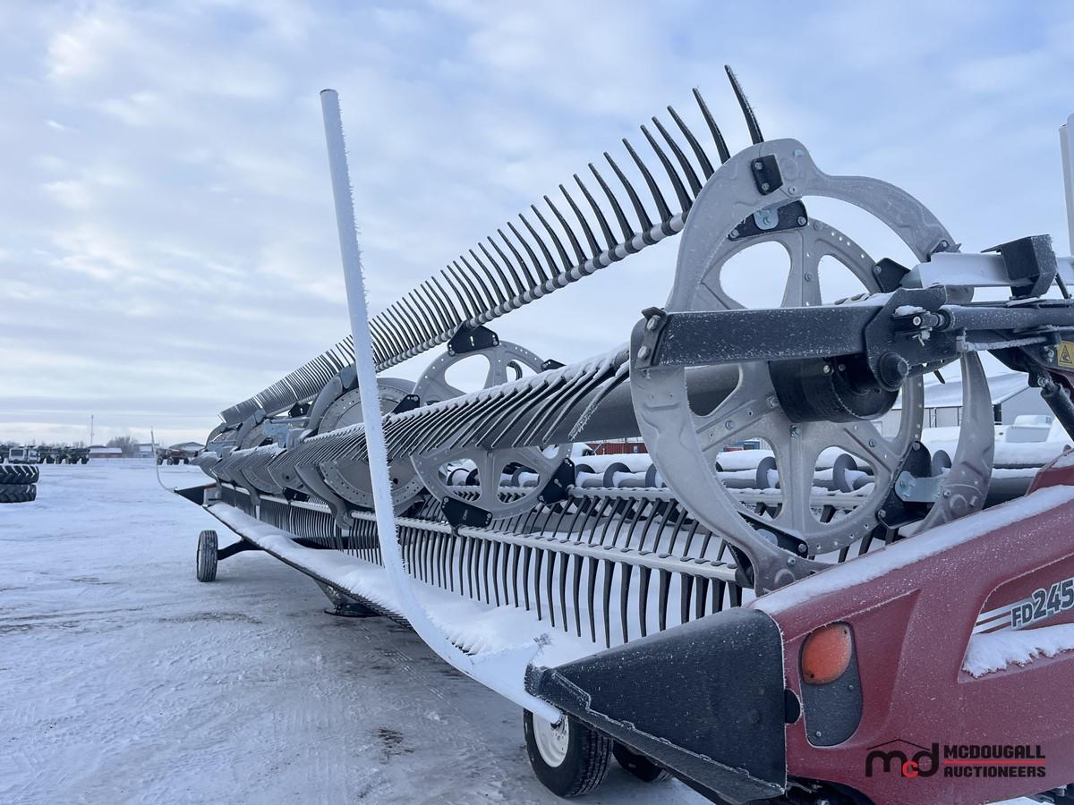 INSURANCE SALVAGE: 2024 MacDon FD245 Flex Draper Header