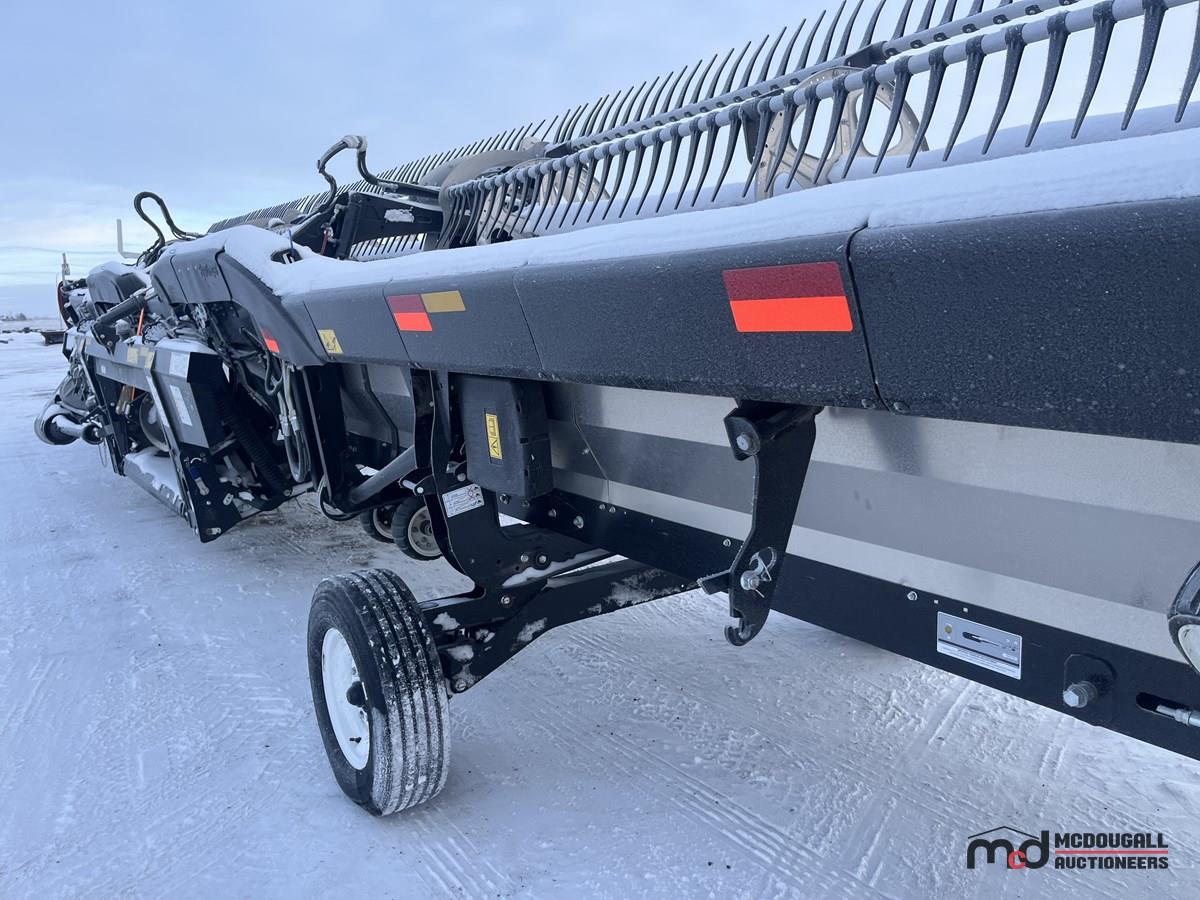 INSURANCE SALVAGE: 2024 MacDon FD245 Flex Draper Header