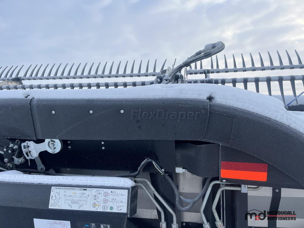 INSURANCE SALVAGE: 2024 MacDon FD245 Flex Draper Header