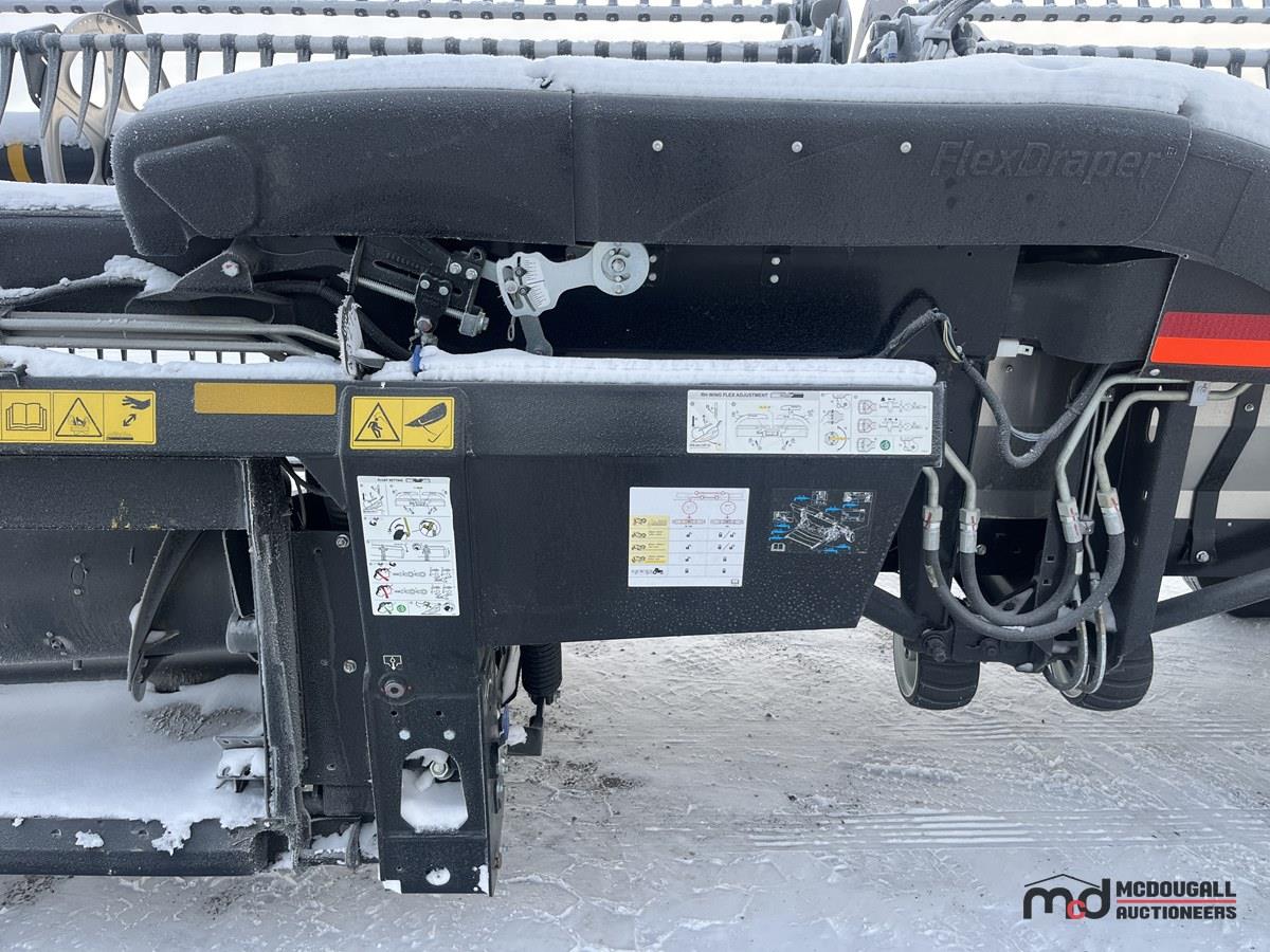 INSURANCE SALVAGE: 2024 MacDon FD245 Flex Draper Header