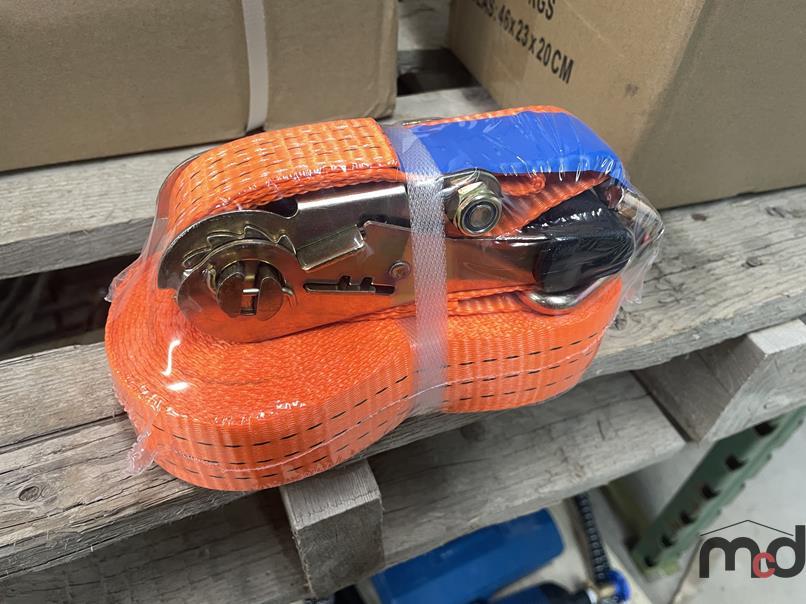 ZYM 1.5" x 27' Rachet Straps (10) Per Box