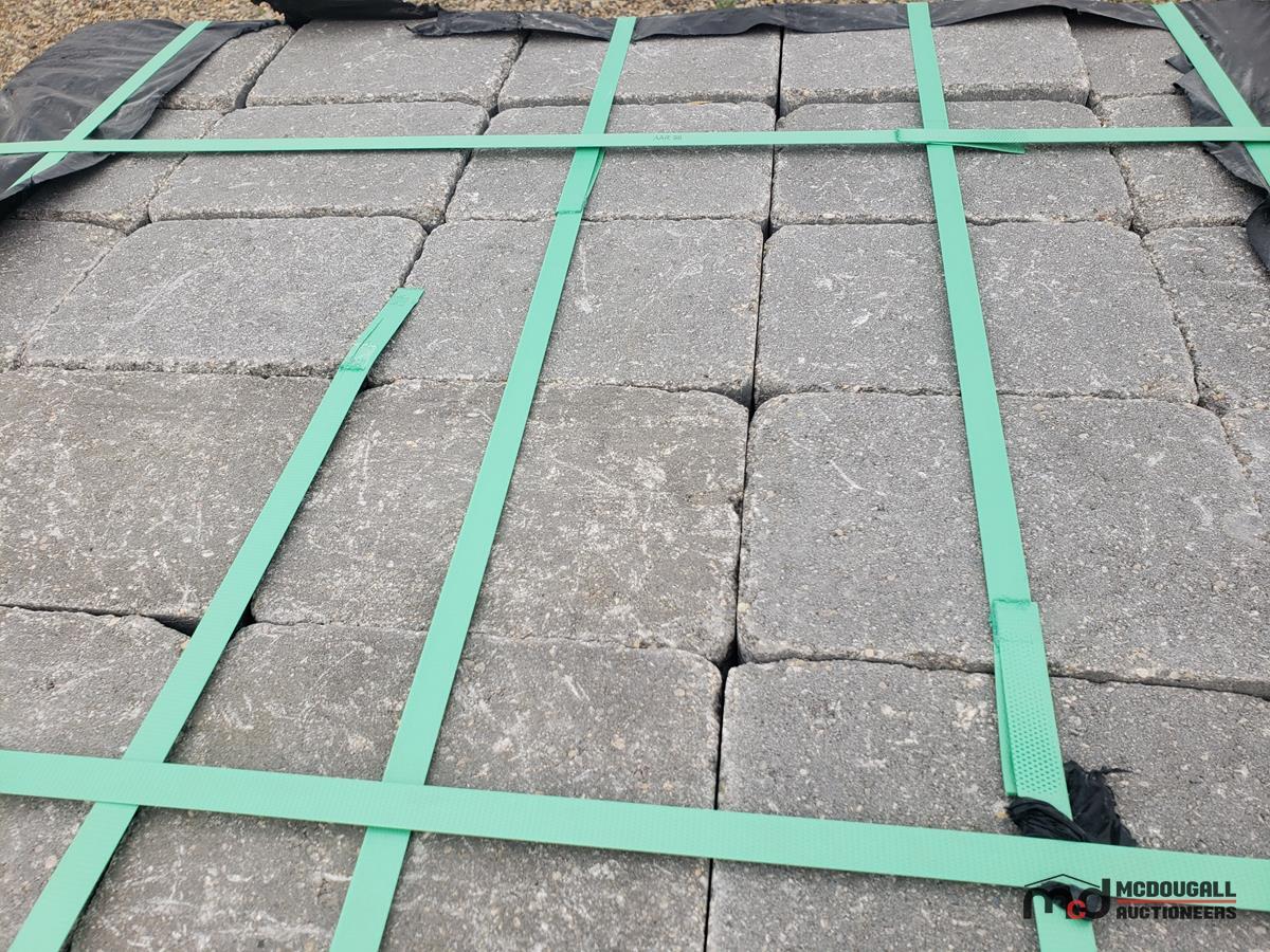 Keystone Products Roman Paver 8" x 6" x 2 3/8" Slate Coloured Patio ...