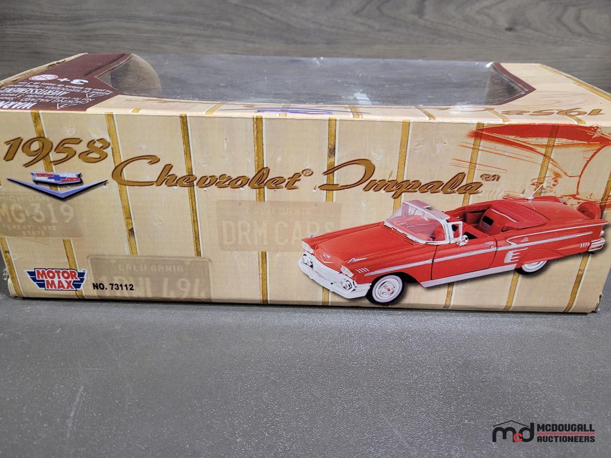 1958 Chevrolet Impala Toy Car in Box