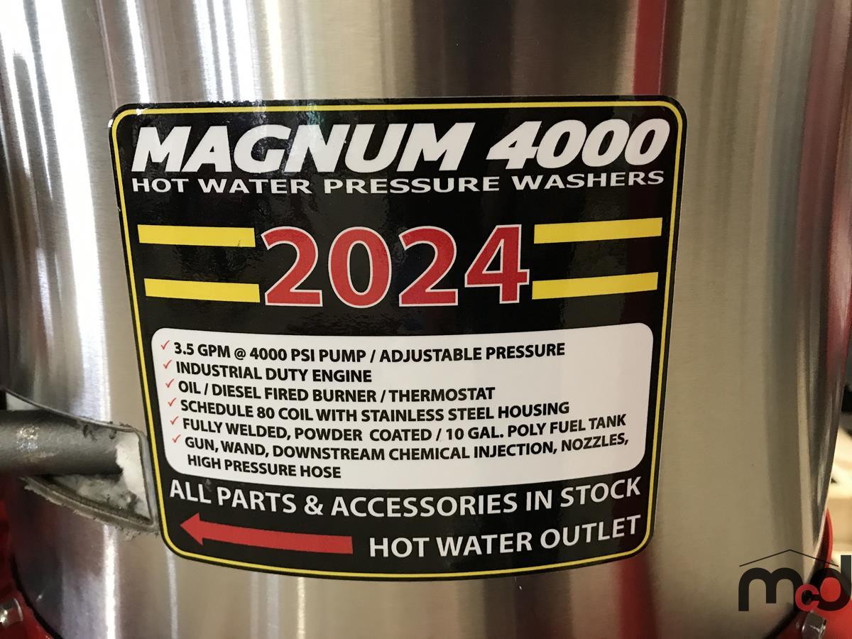 Magnum 4000 Gold Hot Water Pressure Washer