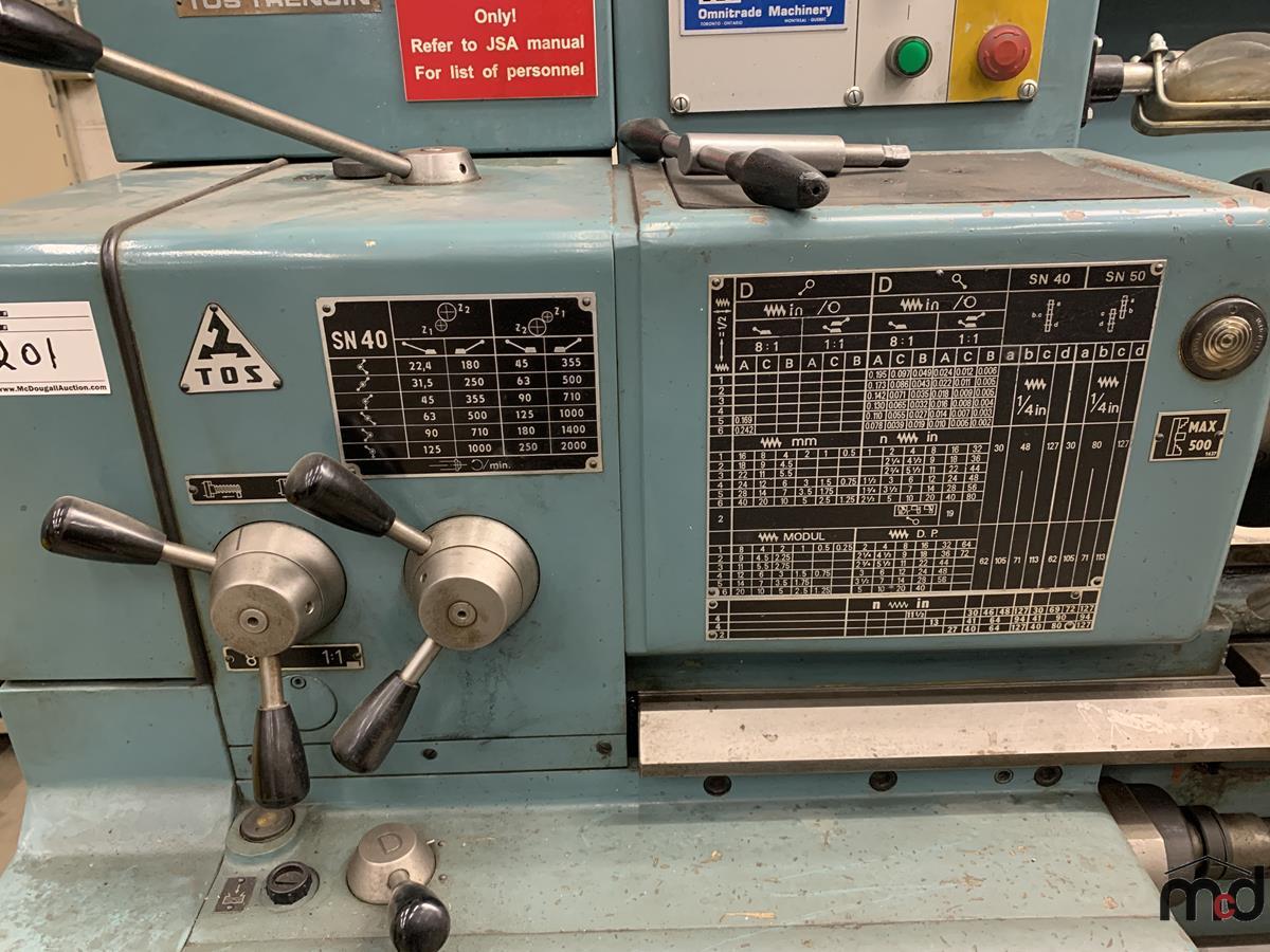 TOS Trencin Metal Lathe SN 40 C