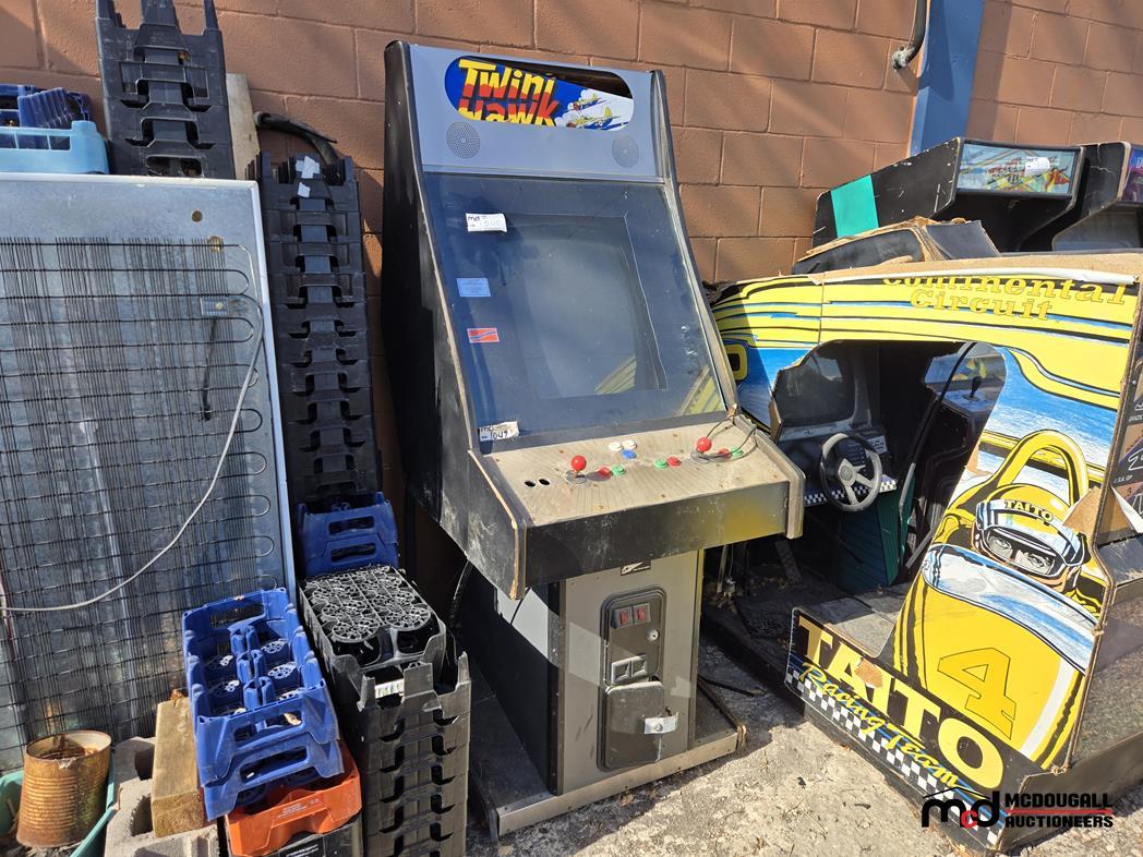 Twin Hawk Arcade Machine (For Parts)
