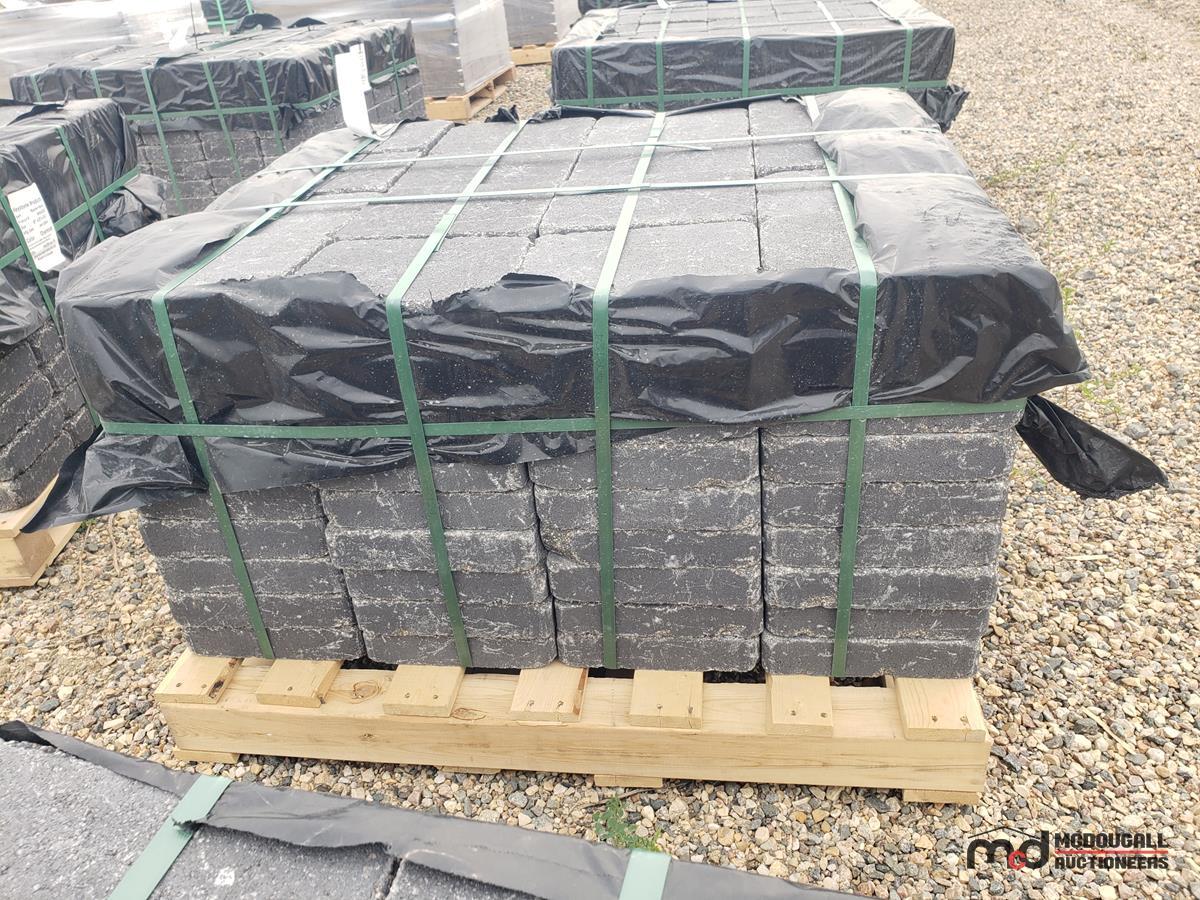 Keystone Products Roman Paver 8" x 10" x 2 3/8" Charcoal Coloured Patio ...