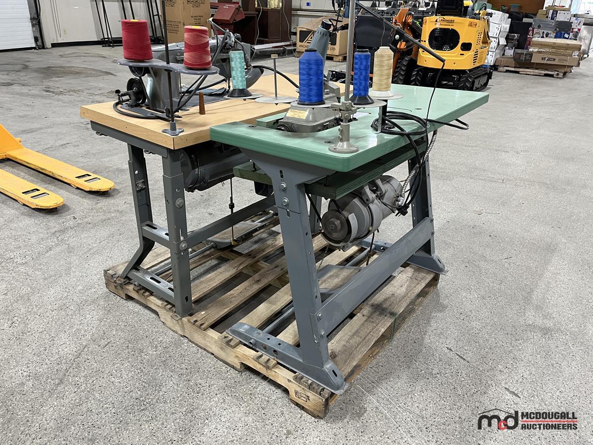 Juki MO-358 Overlock Machine & Singer 281-3 Sewing Machine