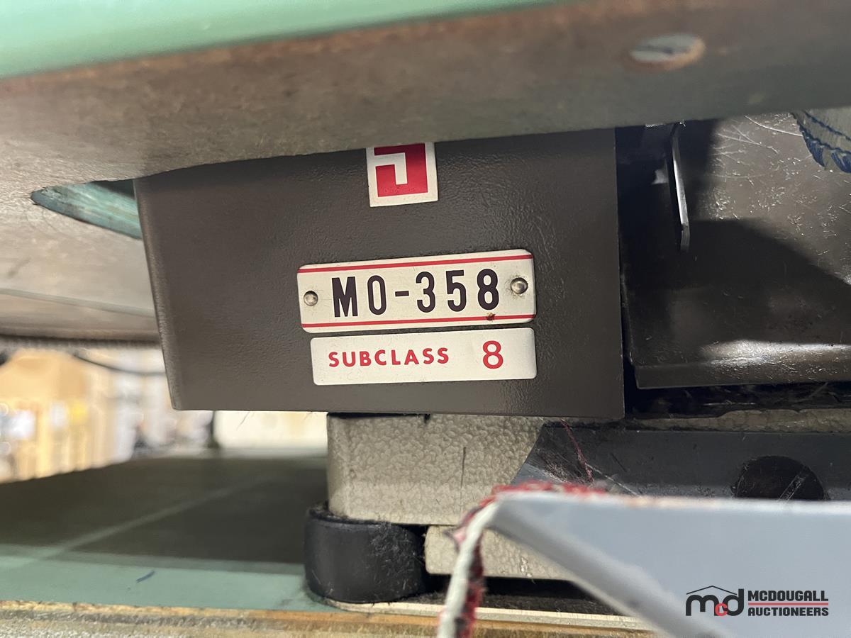 Juki MO-358 Overlock Machine & Singer 281-3 Sewing Machine