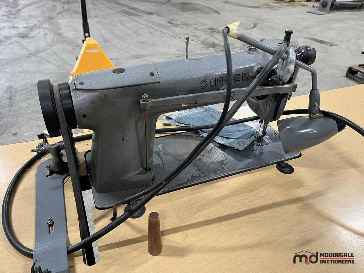 Juki MO-358 Overlock Machine & Singer 281-3 Sewing Machine