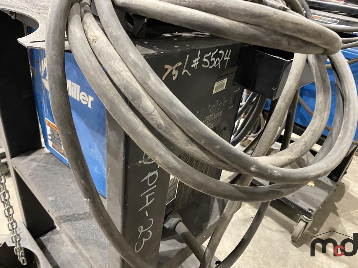 Miller XMT 350 CC/CV Welder w/ Miller Wire Feeder