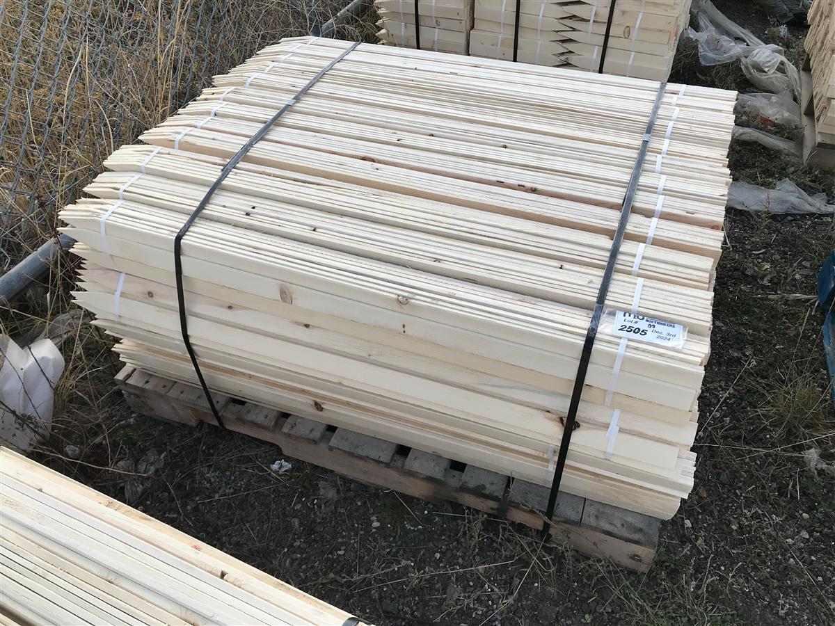 Pallet of 48" Wooden Stakes