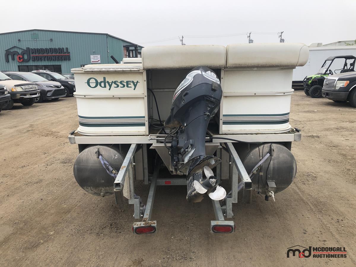 1999 Odyssey Millennium Pontoon Boat
