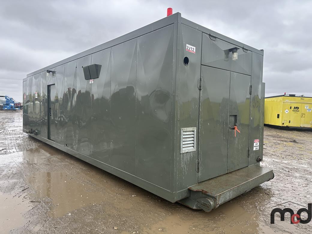 2012 Williams & Davis 125hp Enclosed Skid Mounted Boiler