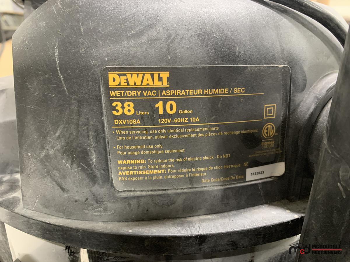 DeWalt Shop Vac, OmniBreeze Tower Fan & Timber Ridge Camping Chair