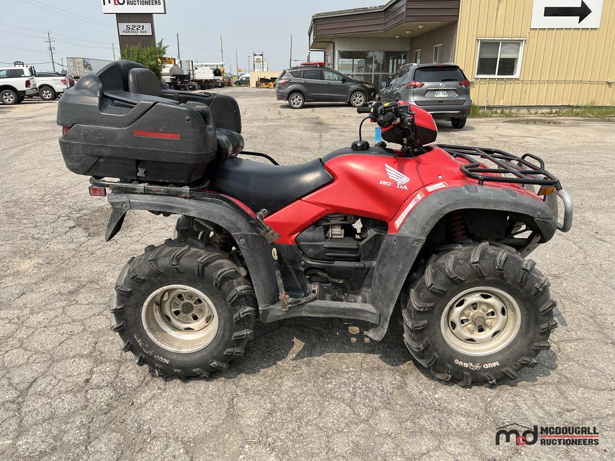 2011 Honda TRX 4x4 ATV