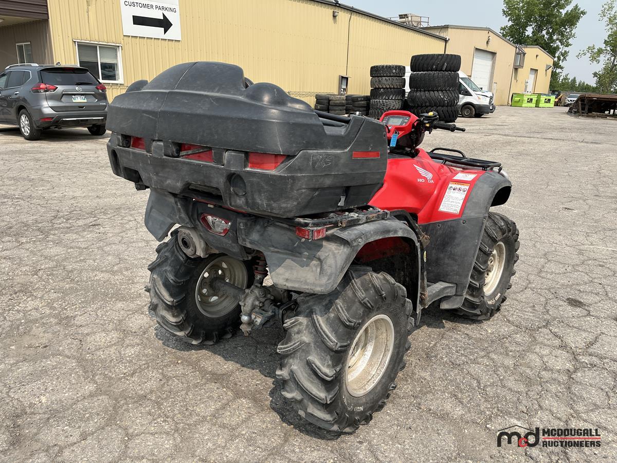 2011 Honda TRX 4x4 ATV