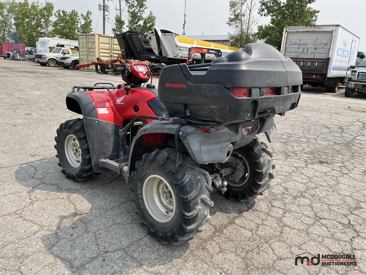 2011 Honda TRX 4x4 ATV