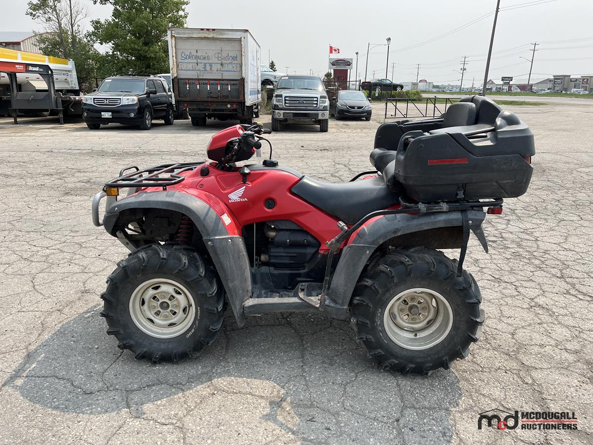 2011 Honda TRX 4x4 ATV