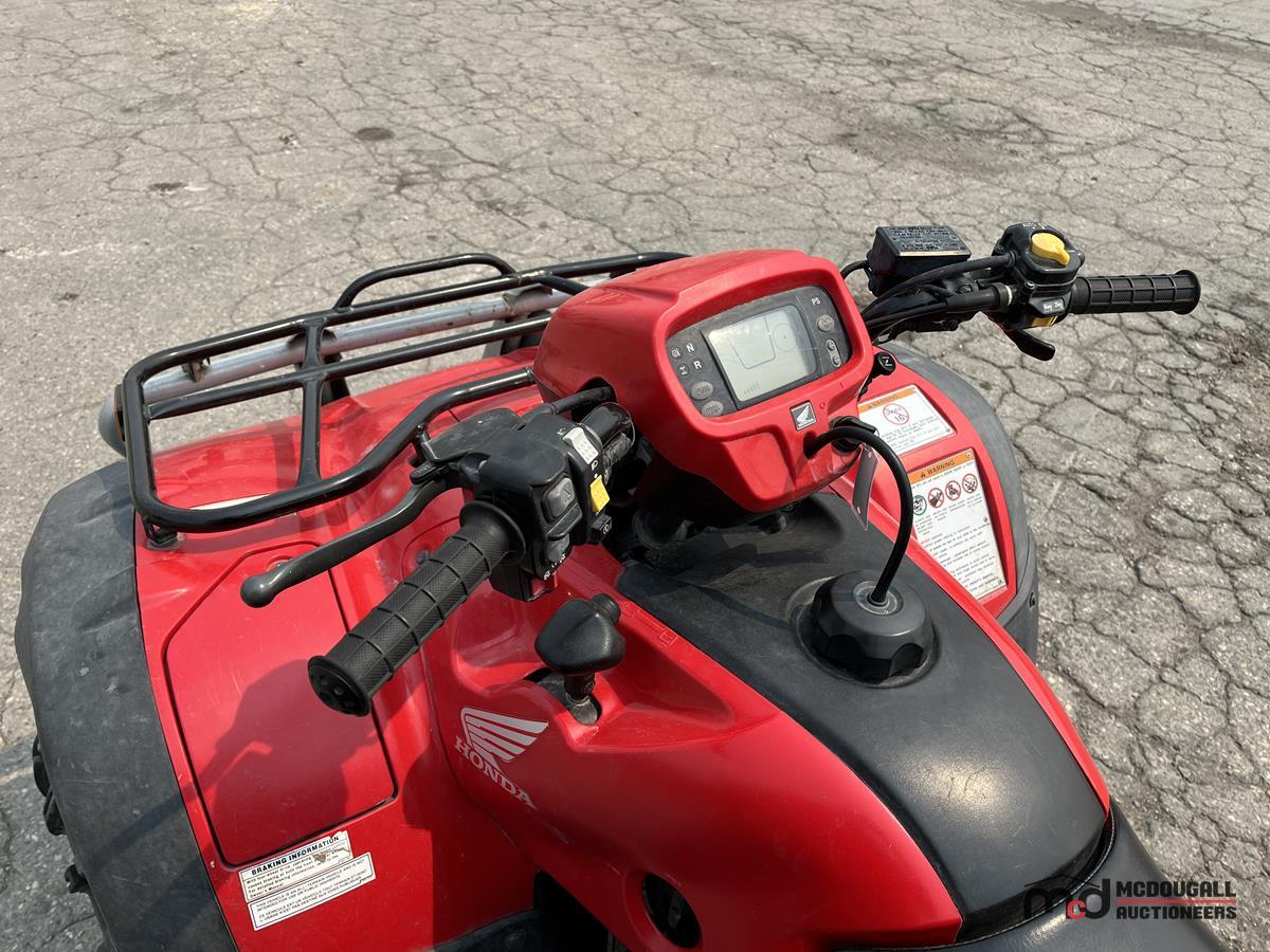 2011 Honda TRX 4x4 ATV