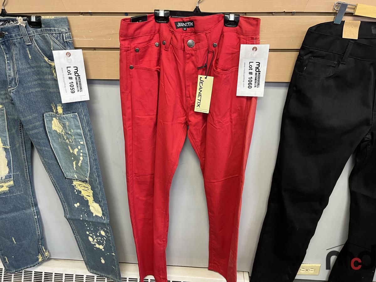 Jeanetix Red Jeans - Size 38