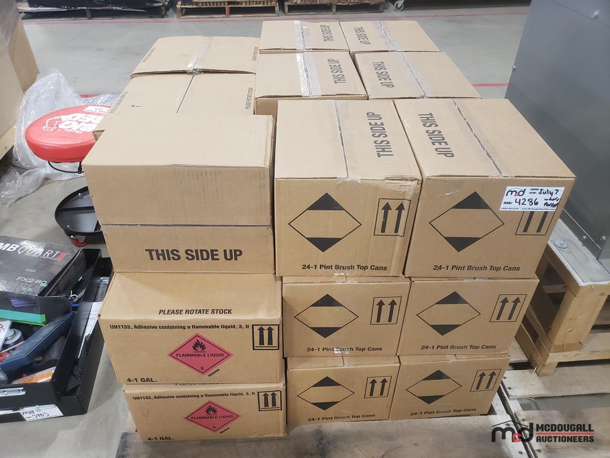 Pallet of K-Flex 320 Adhesive