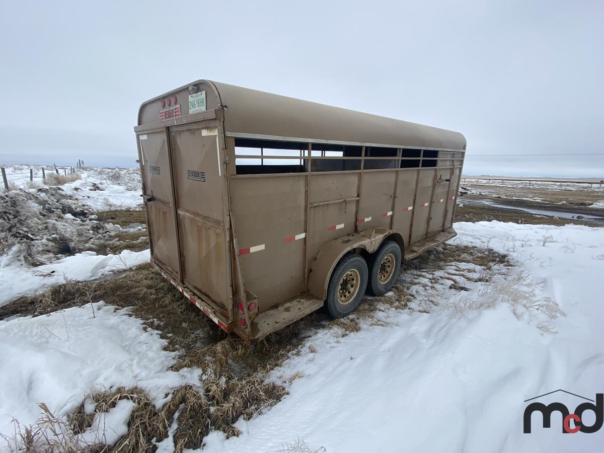 Bergen Tandem Axle Stock Trailer