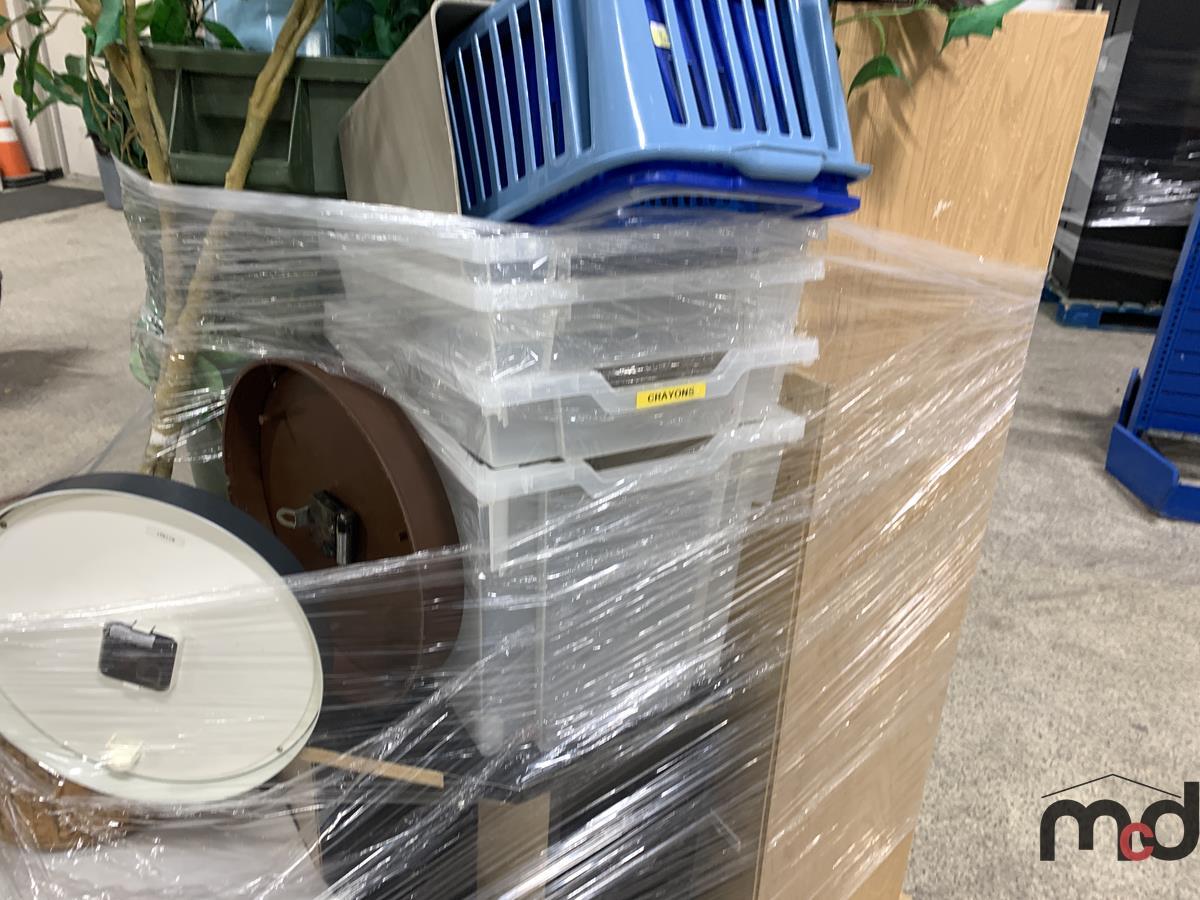 Dresser, Light, Bins & More