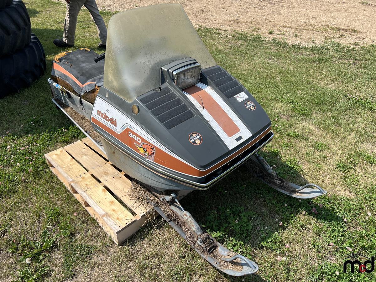 1973 Moto-Ski 340 Snowmobile (Non-Runner)