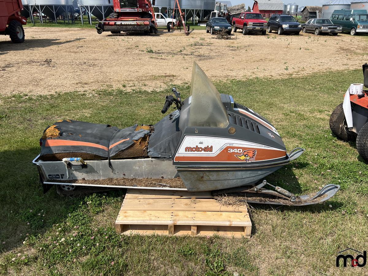 1973 Moto-Ski 340 Snowmobile (Non-Runner)