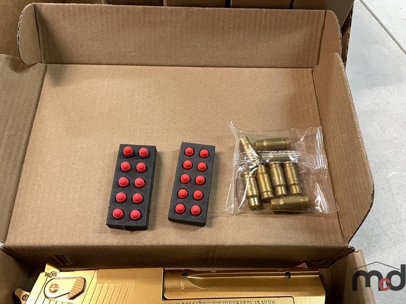 Unused Toy Foam Blaster (Gold) - Must Take 5 Times The Bid Price