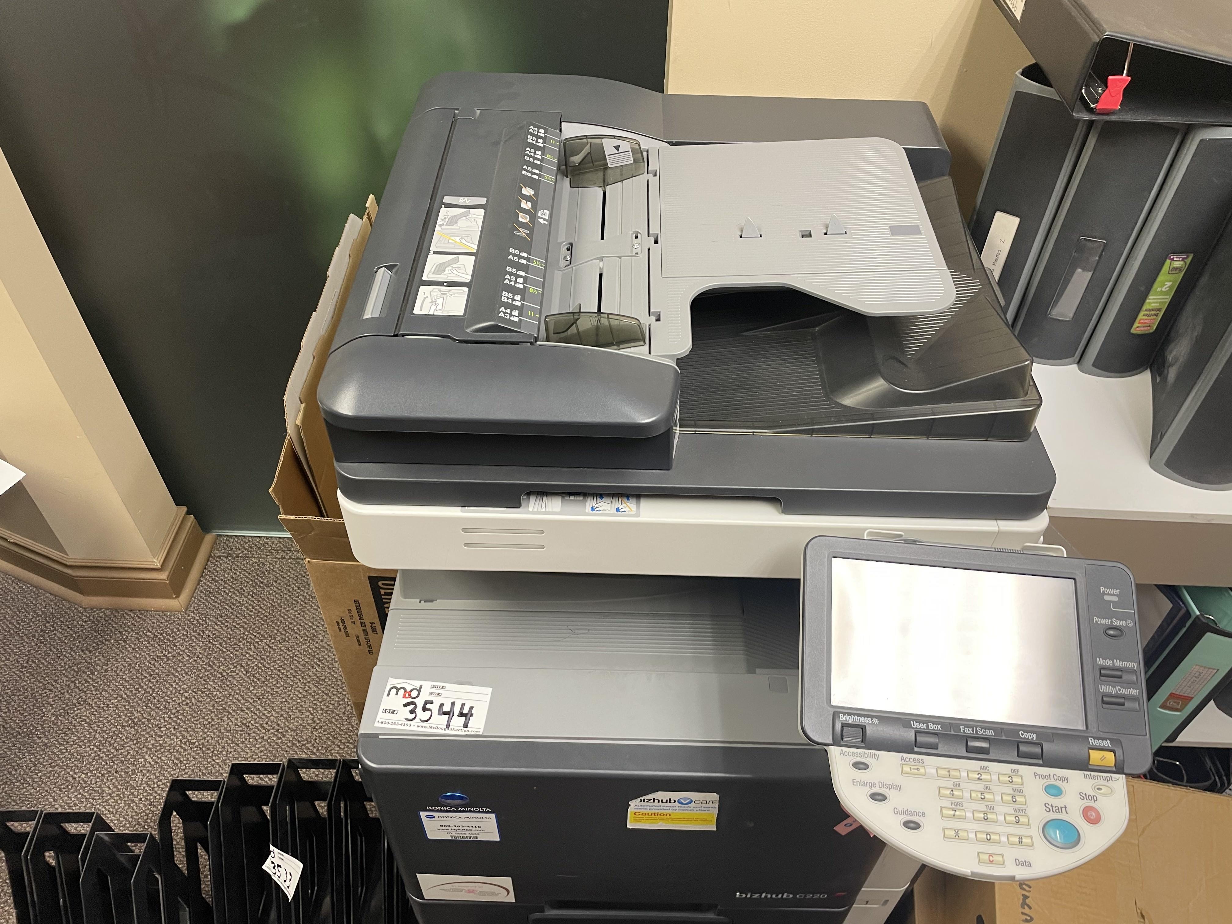 Large Konica Printer and Printer Cartridges