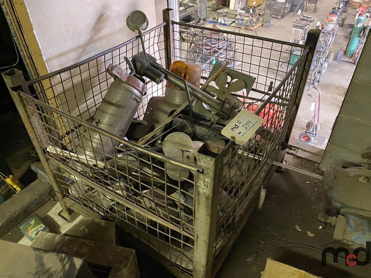 Metal Cage w/ Scrap Steel