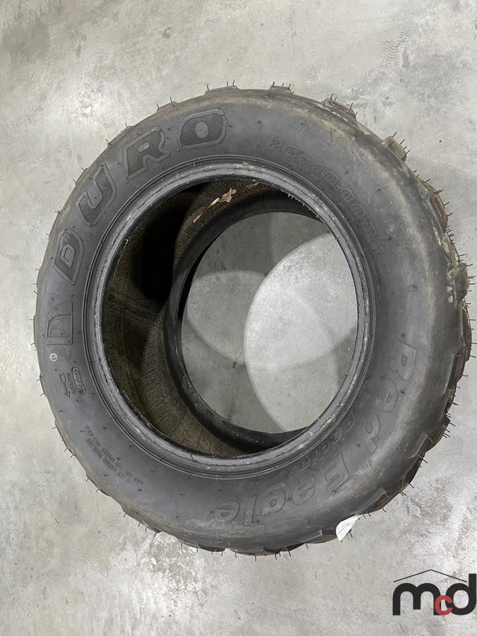 Unused Duro Red Eagle 26x10.00R14 ATV Tire