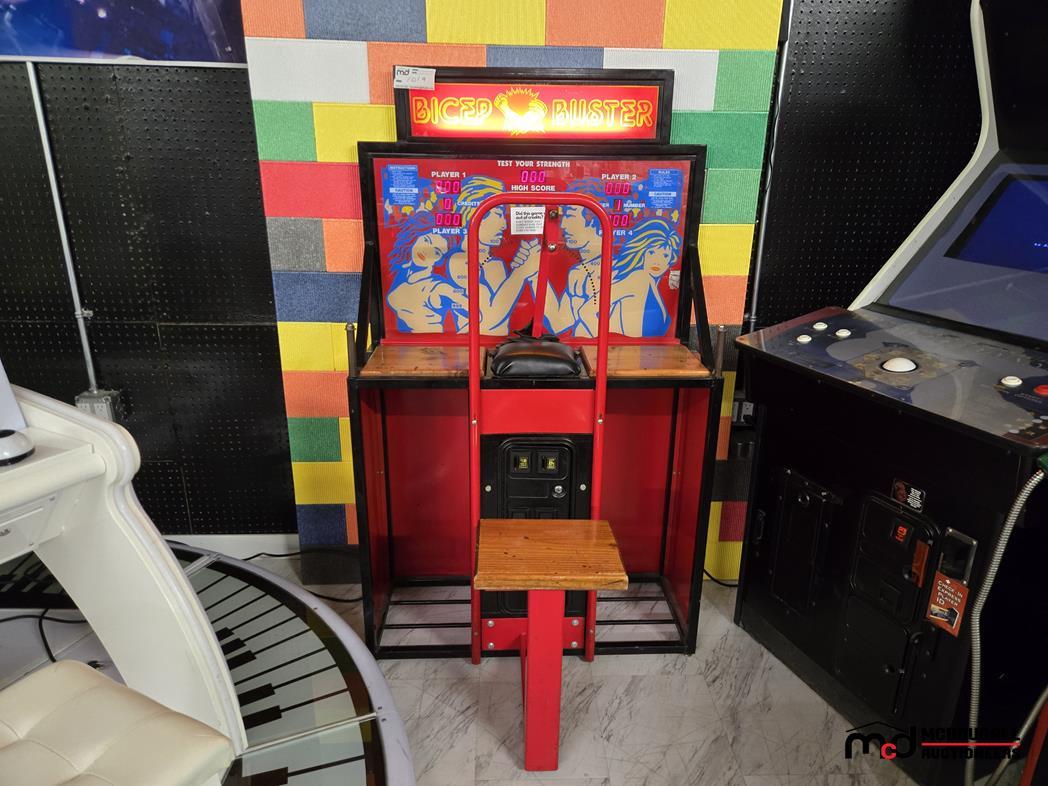 Bicep Buster Arcade Machine