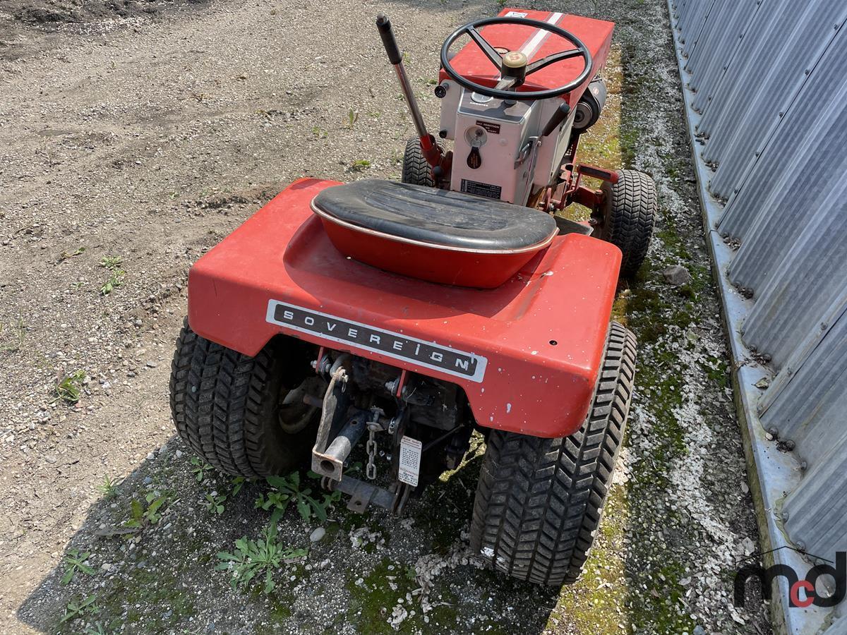 Simplicity 3212 H Tractor w/ Mower Attachment