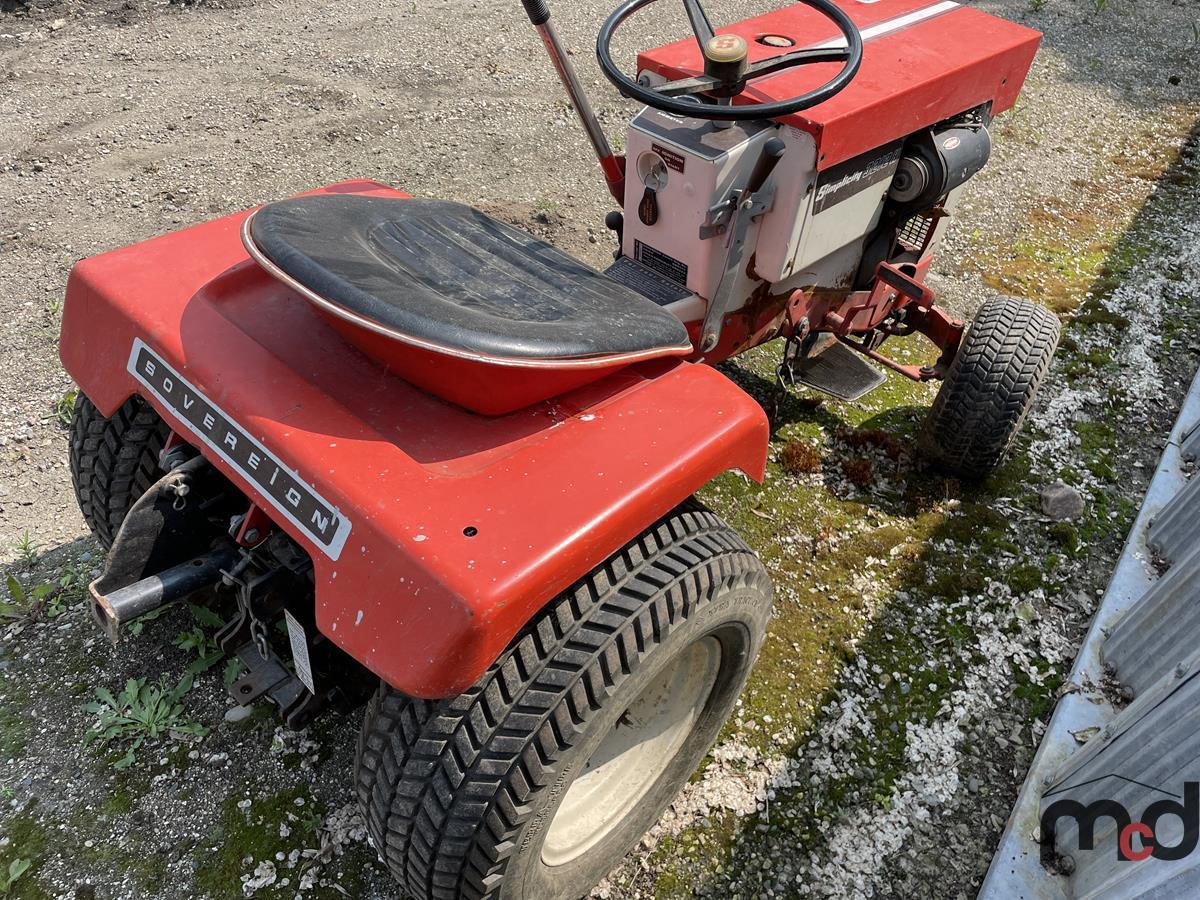 Simplicity 3212 H Tractor w/ Mower Attachment
