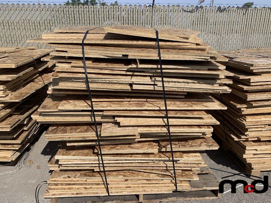 Pallet of OSB Cut Offs