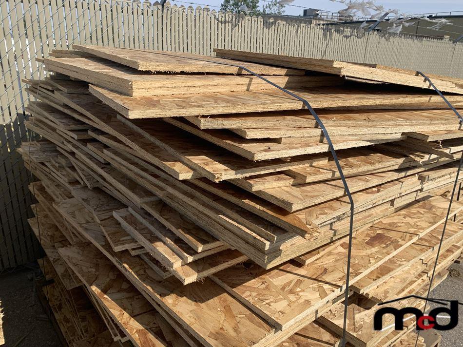 Pallet of OSB Cut Offs