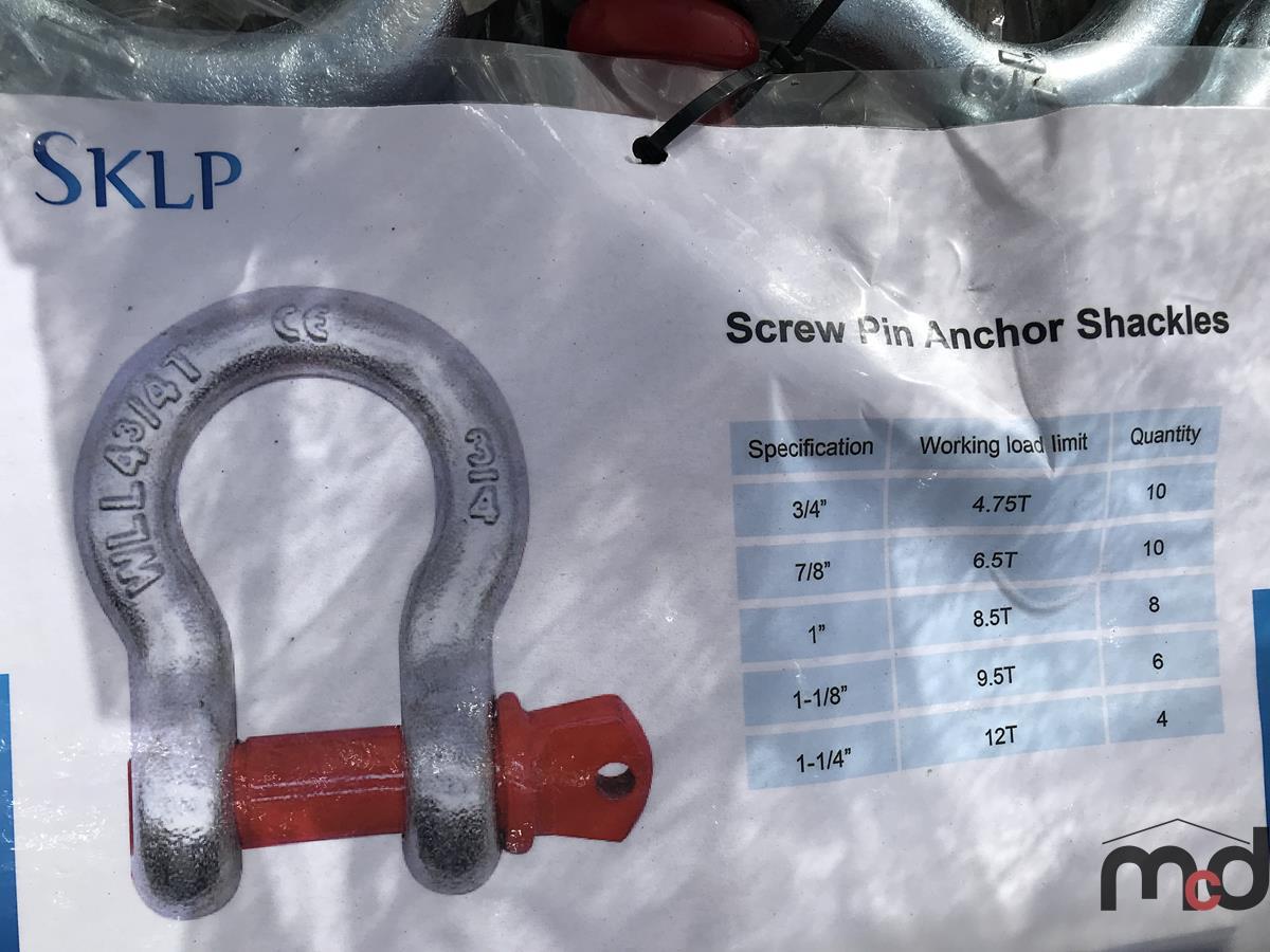 SKLP Screw Pin Anchor Shackles